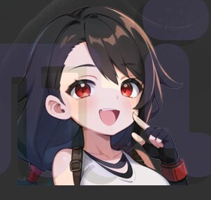 Tifa Lockhart Emote Sticker Pack: FF7 Chibi (digital Download) - Etsy