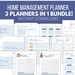 Home Management Planner Printable Binder, Household Planner, Daily ...