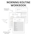 Intentional Morning Routine Workbook Printable, Create a Morning ...