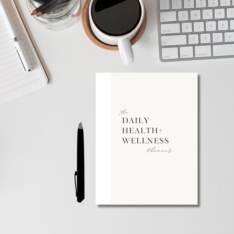 Health and Wellness Planner Printable PDF | Daily and Weekly Planner ...
