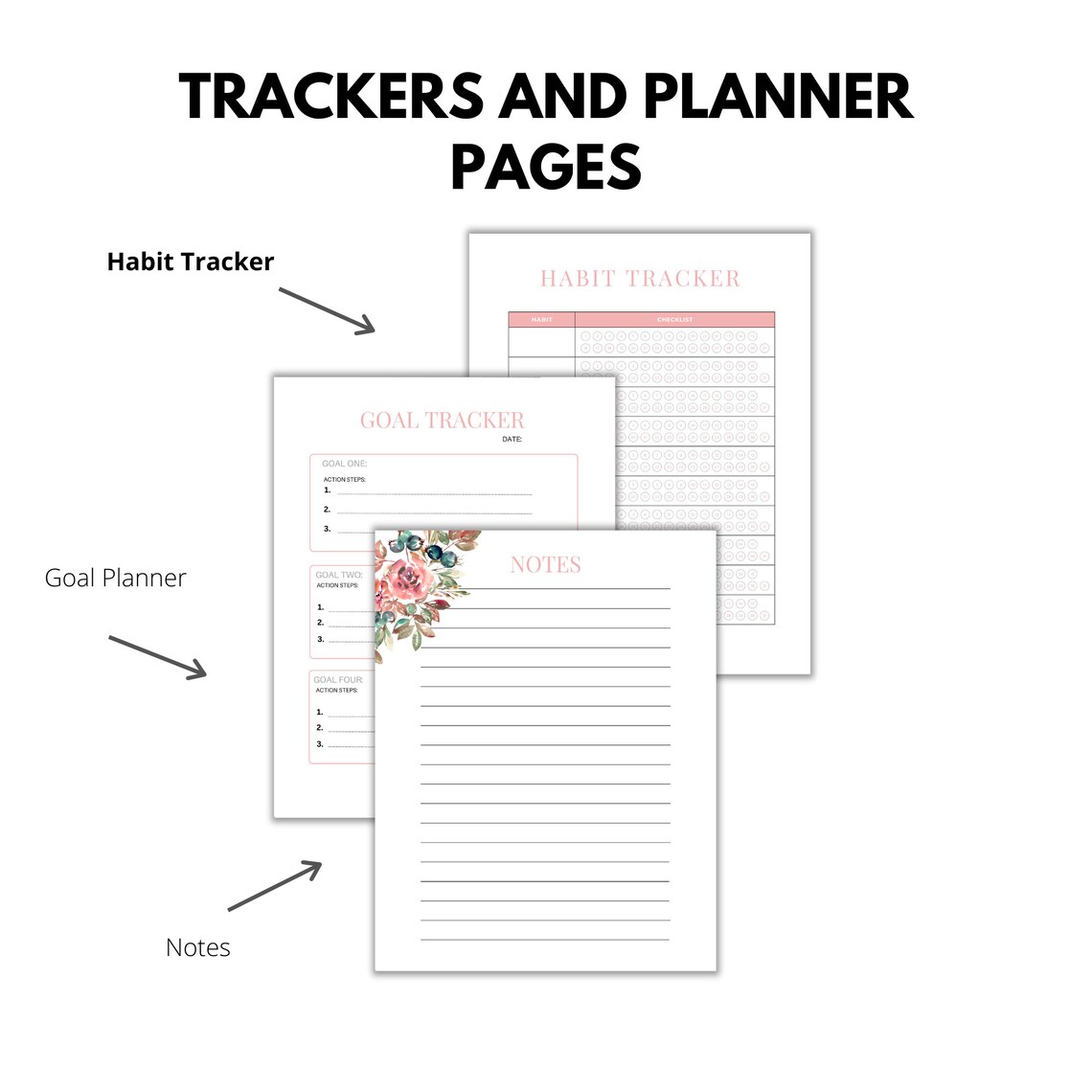2024 Planner Printable Pdf, Weekly Planner, Daily Planner, Instant ...