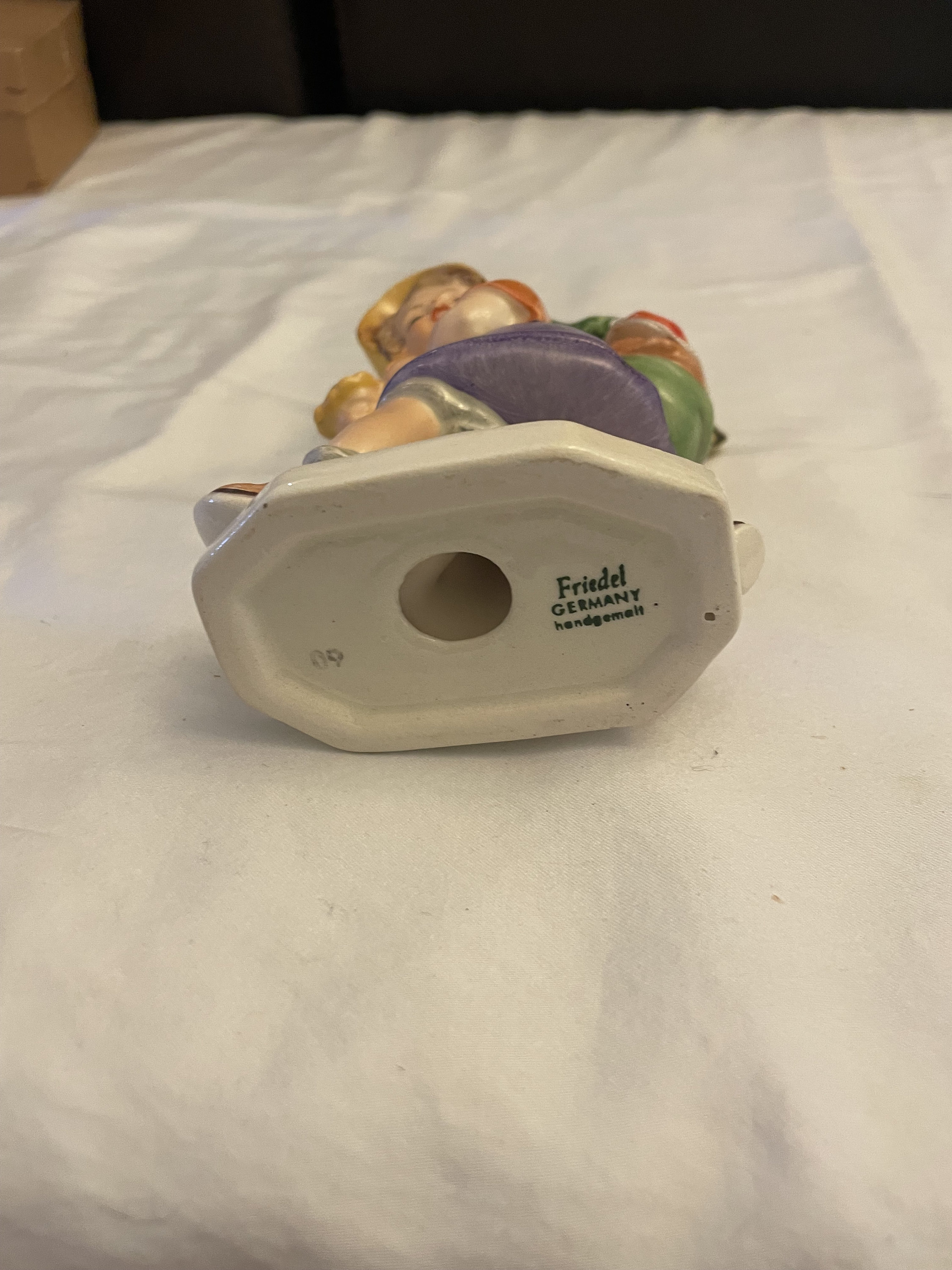 Friedel Figurine Girl With Mushrooms - Etsy