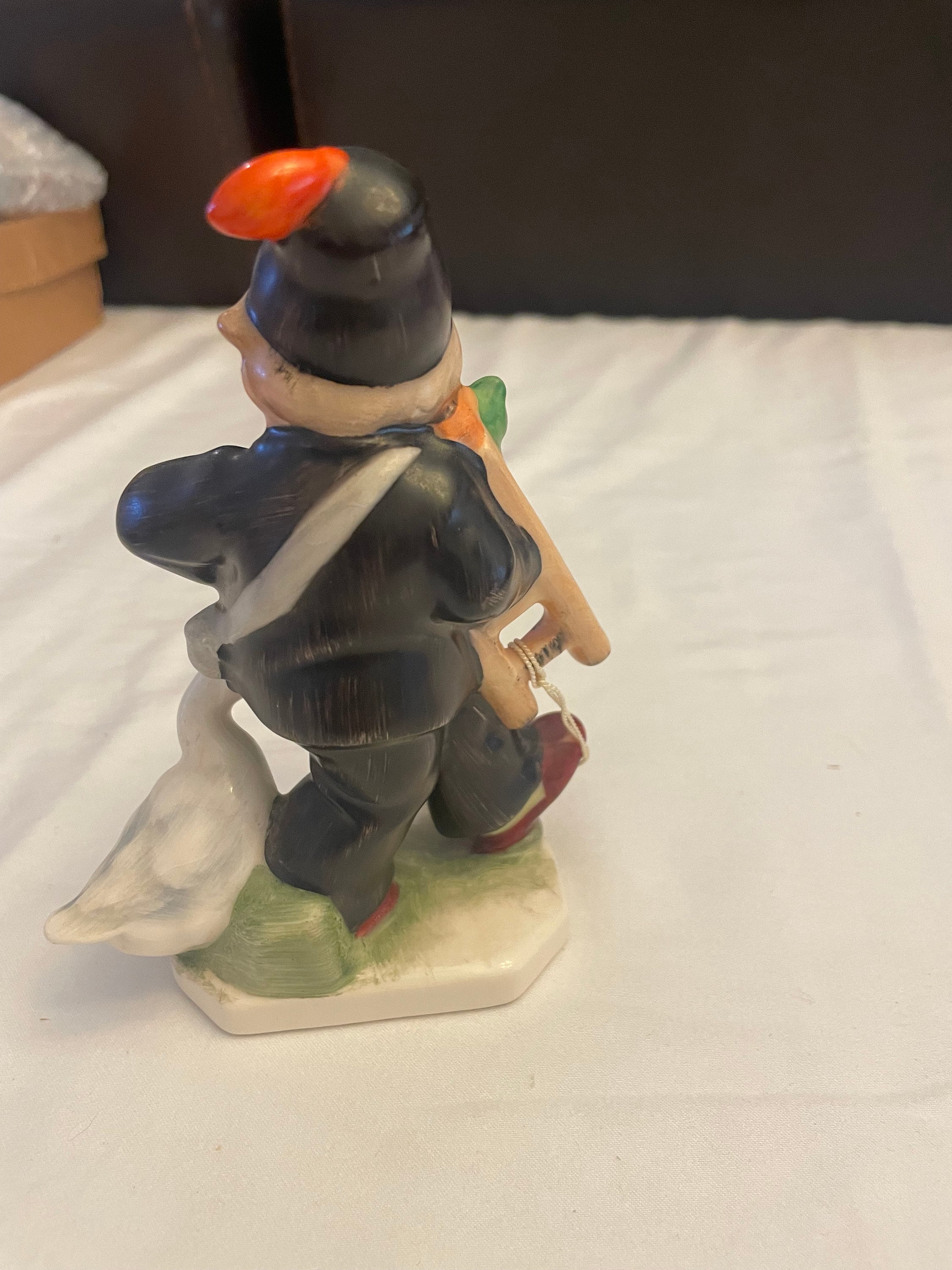 Friedel Figurine #1635/ Boy With Ladder and Duck - Etsy
