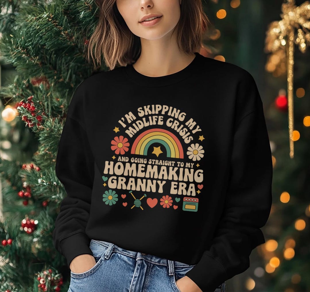 Homemaking Granny Era Retro Shirt, Groovy Retro Vintage 1960s 1970s ...