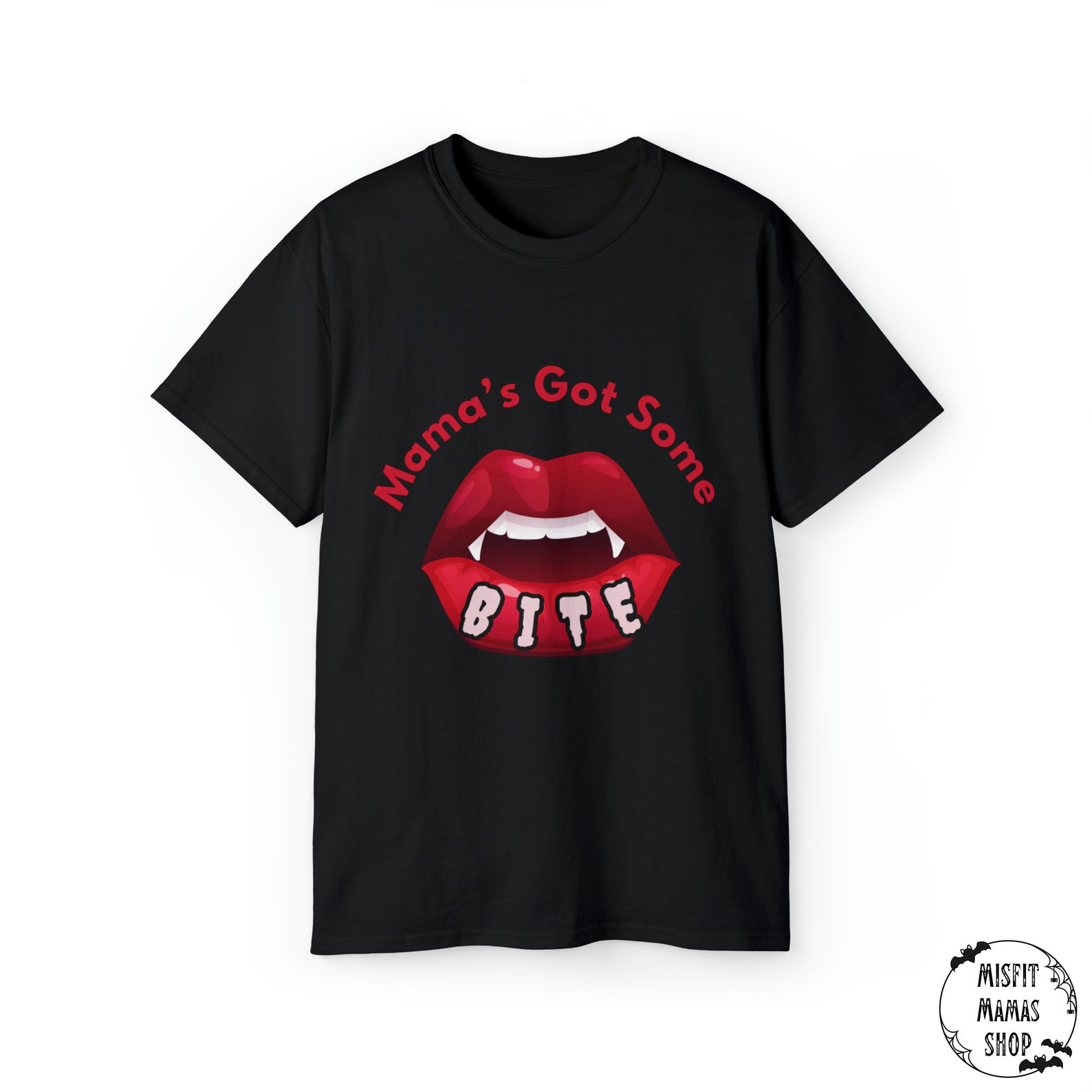 Gothic Vamp Mama Black Tshirt / Punk Goth Grunge Tee Ghoul Mom ...