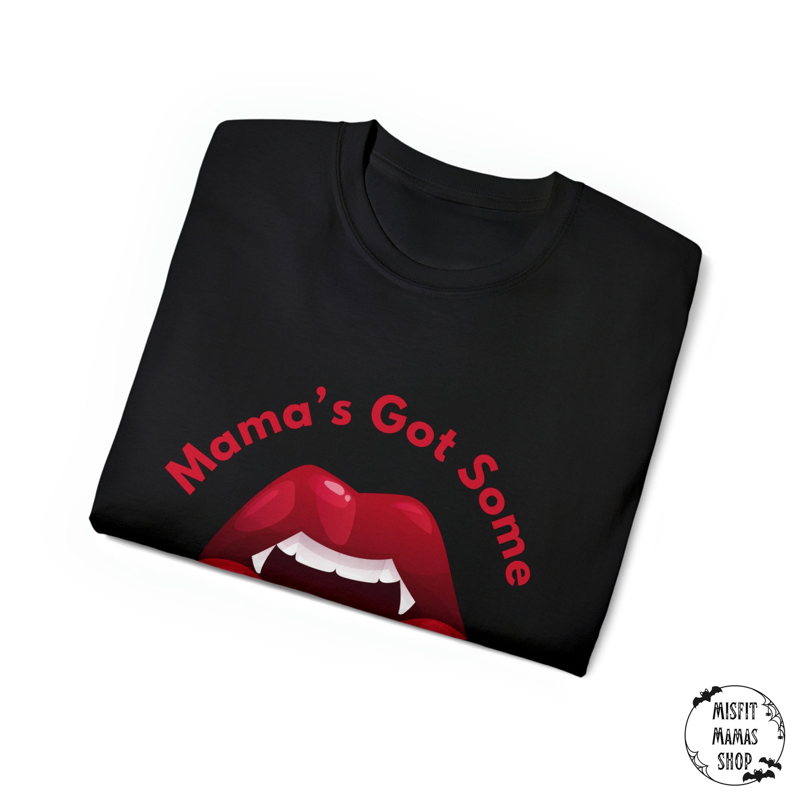 Gothic Vamp Mama Black Tshirt / Punk Goth Grunge Tee Ghoul Mom ...