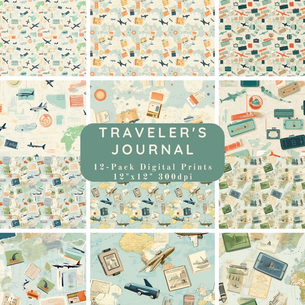 Travel Scrapbook - Etsy