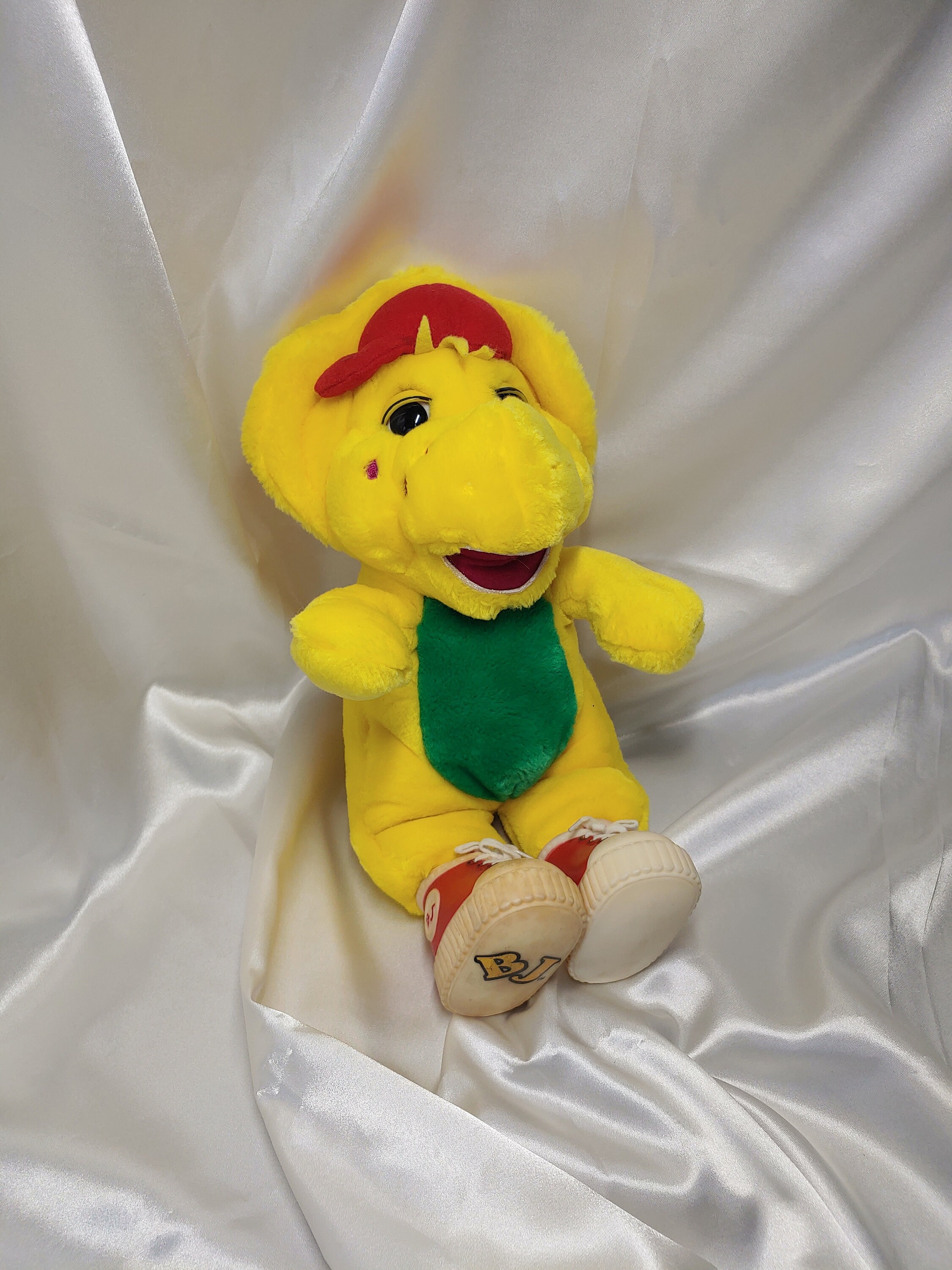 Barney Dinosaur BJ 1990's Plush Toy Doll Stuffed Animals 1994 90s 80s ...
