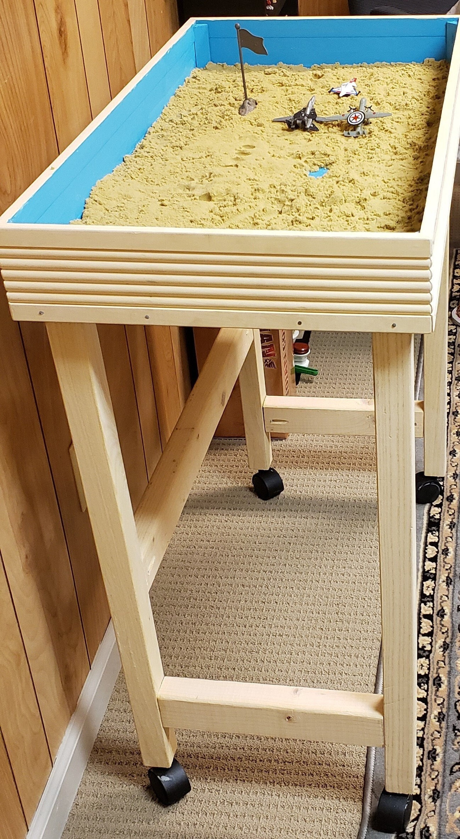 Sand Tray Therapy (tray 31in X 17in Height 35in on Wheels) - Etsy