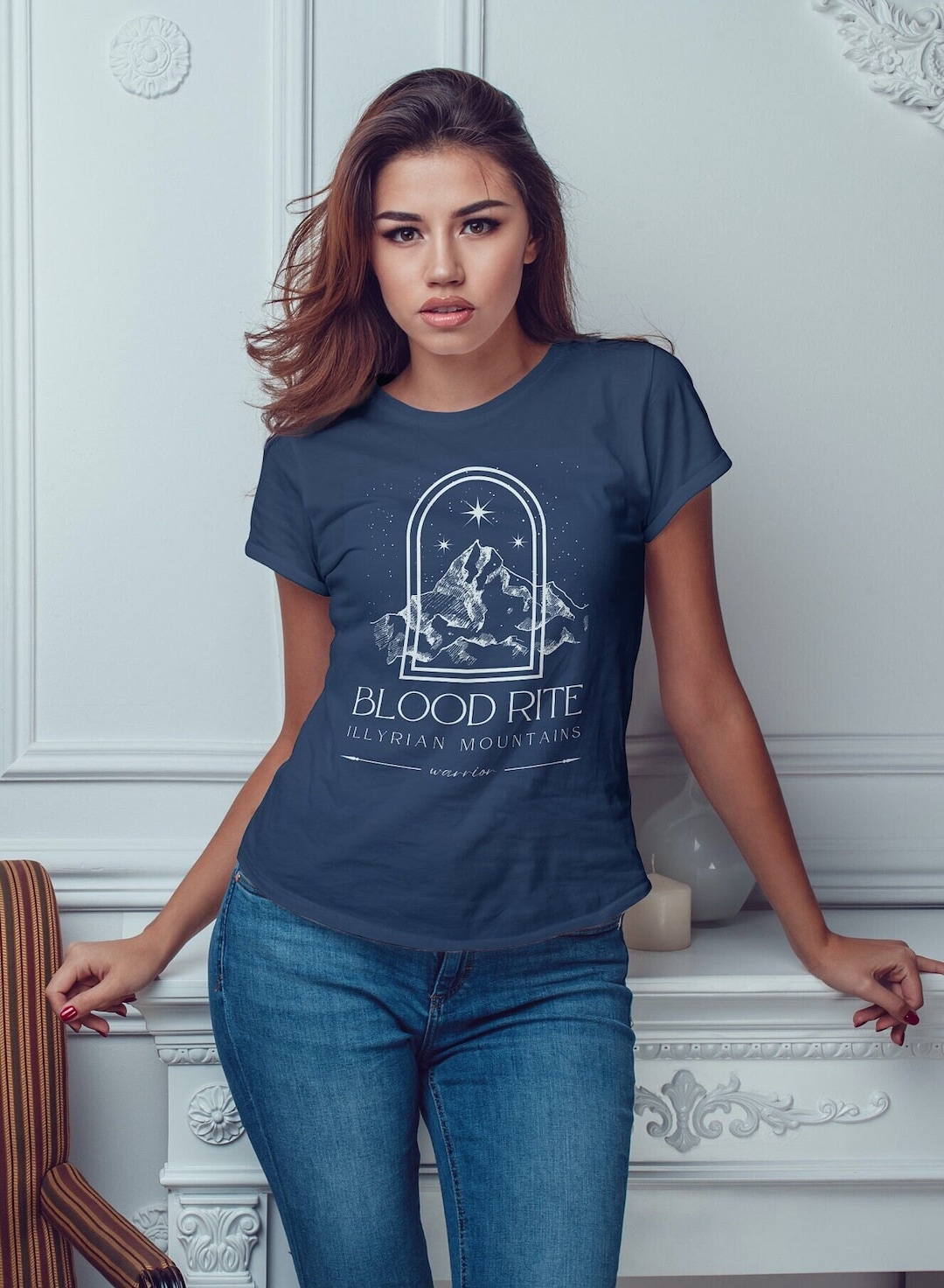 ACOTAR Shirt, Illyrian Blood Rite Shirt, Cassian Shirt, SJM Graphic T ...