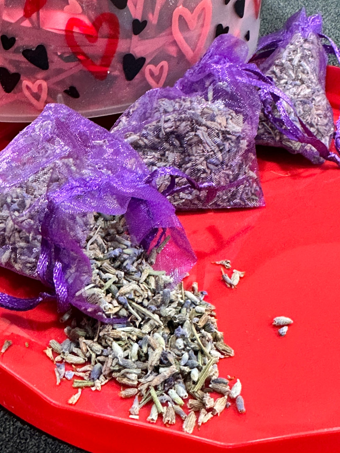 Hand Picked Lavender Sachet Bags for Drawers and Closets,16 Sachet Bags ...