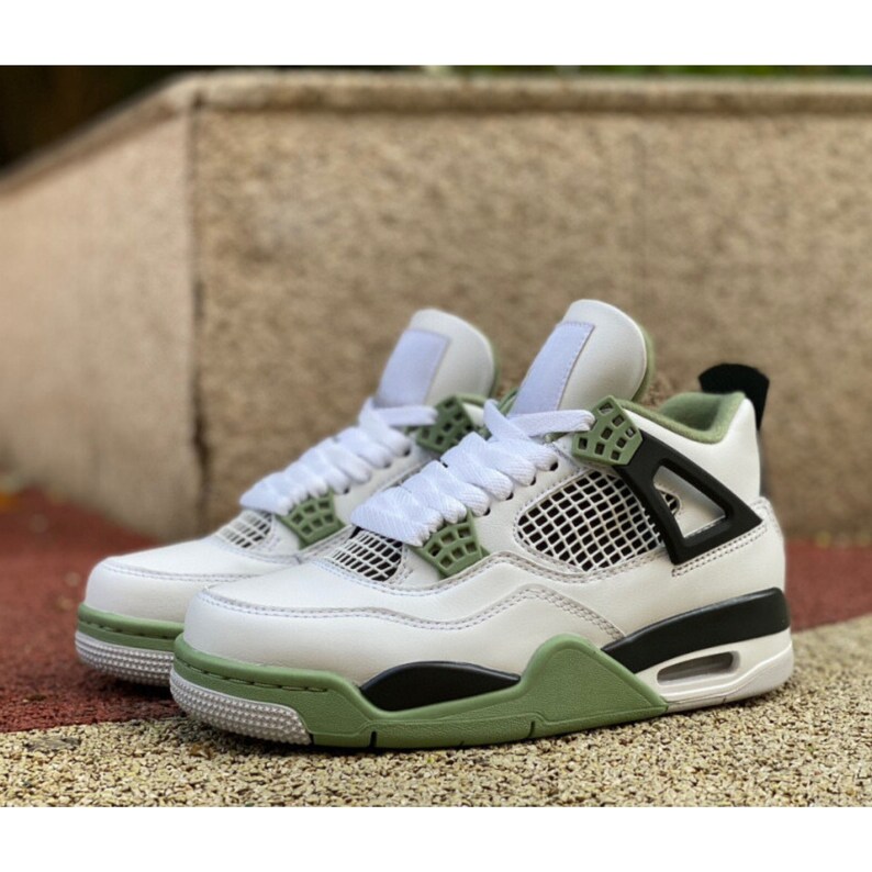 AJ4 Retro Seafoam Frauen und Männer - Etsy Schweiz