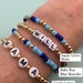 4mm Baby Boy Blue Bracelet With 14k Gold Plated Accent Beads - Etsy