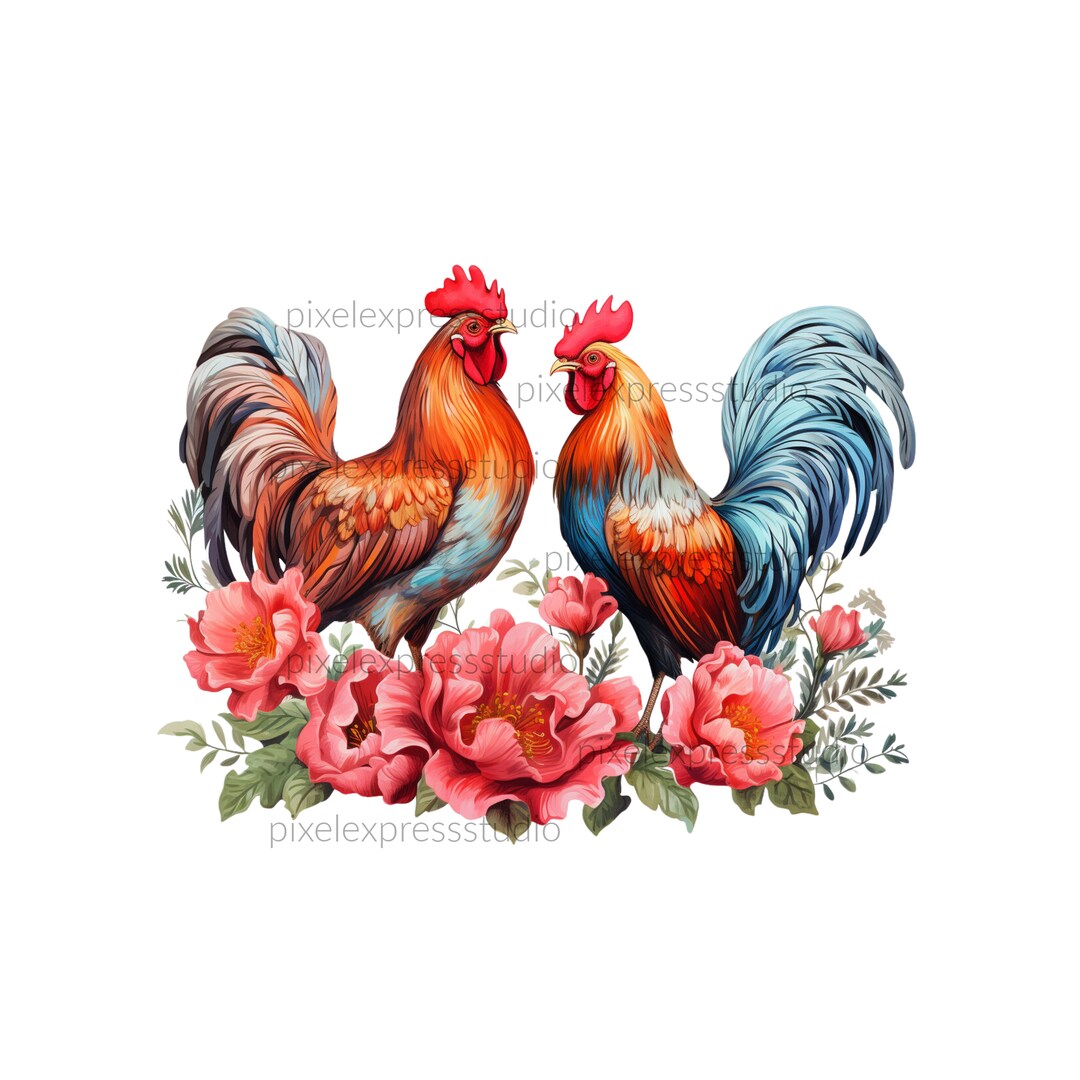 Chicken PNG, Van Gogh Inspired Png, Chicken T-shirt PNG, Chicken ...