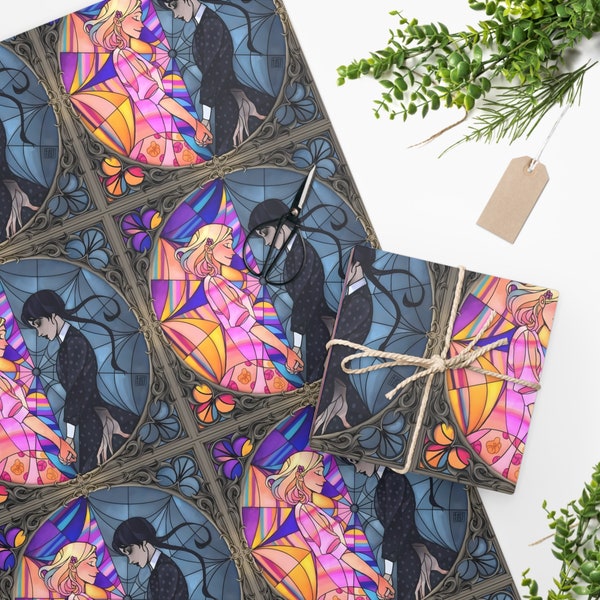 Addams Family Stained Glass - Etsy