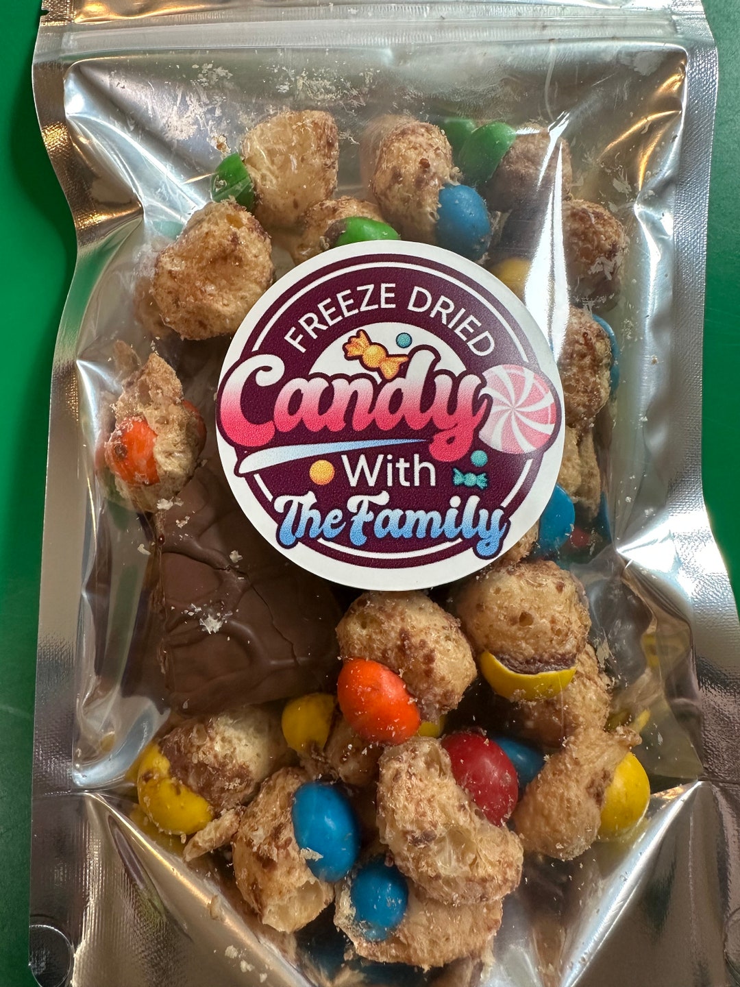 Freeze Dried Chocolate Heart Cakes With Caramel Puffs. - Etsy