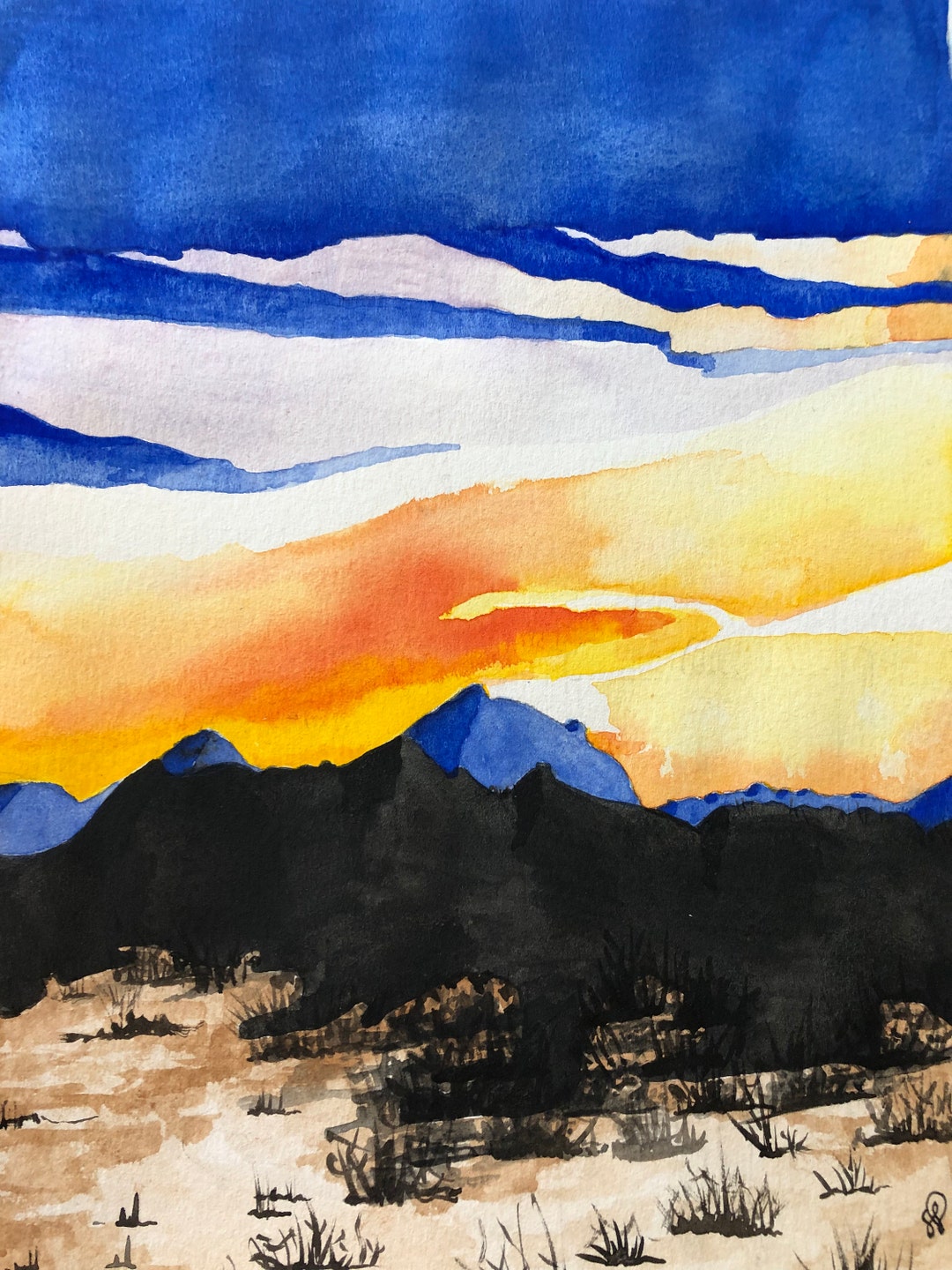 Westcliff, Colorado Sunset Print - Etsy