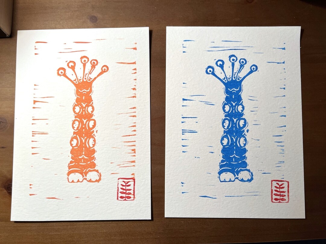 Alien Caterpillar - Etsy