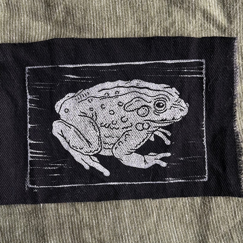 Frog Patch - Etsy