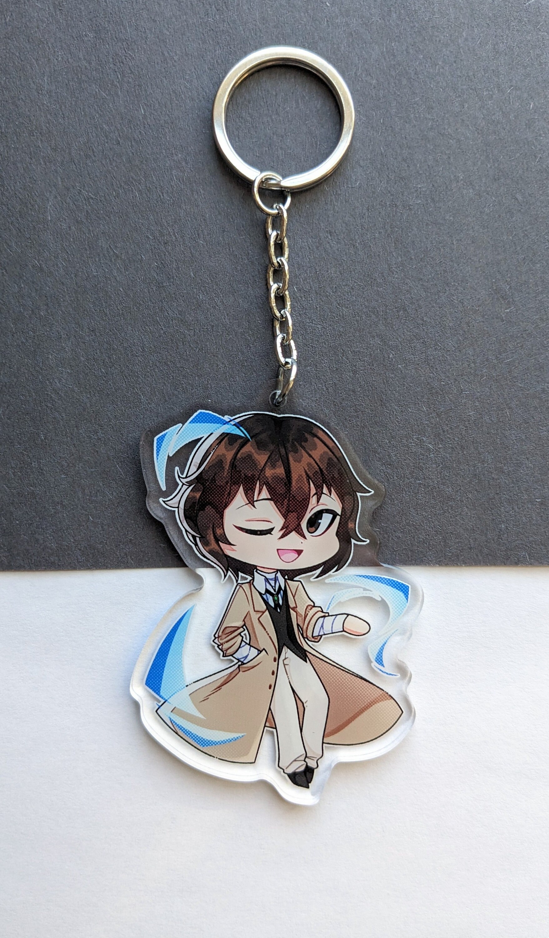 BSD Acrylic Keychains || Dazai & Chuuya || Soukoku - Etsy