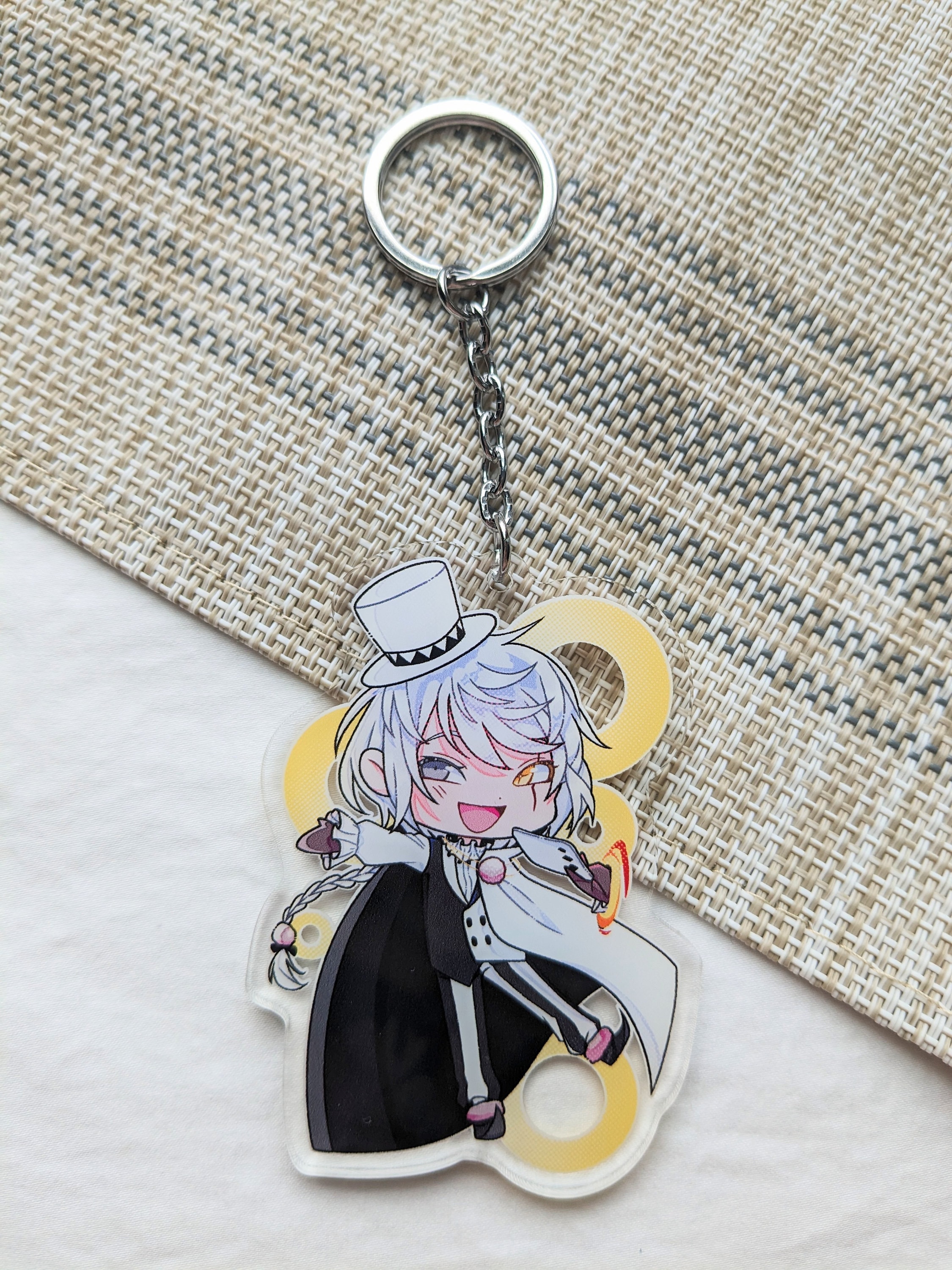 BSD Acrylic Keychains || Fyodor Nikolai Sigma || Decay of Angels Trio ...