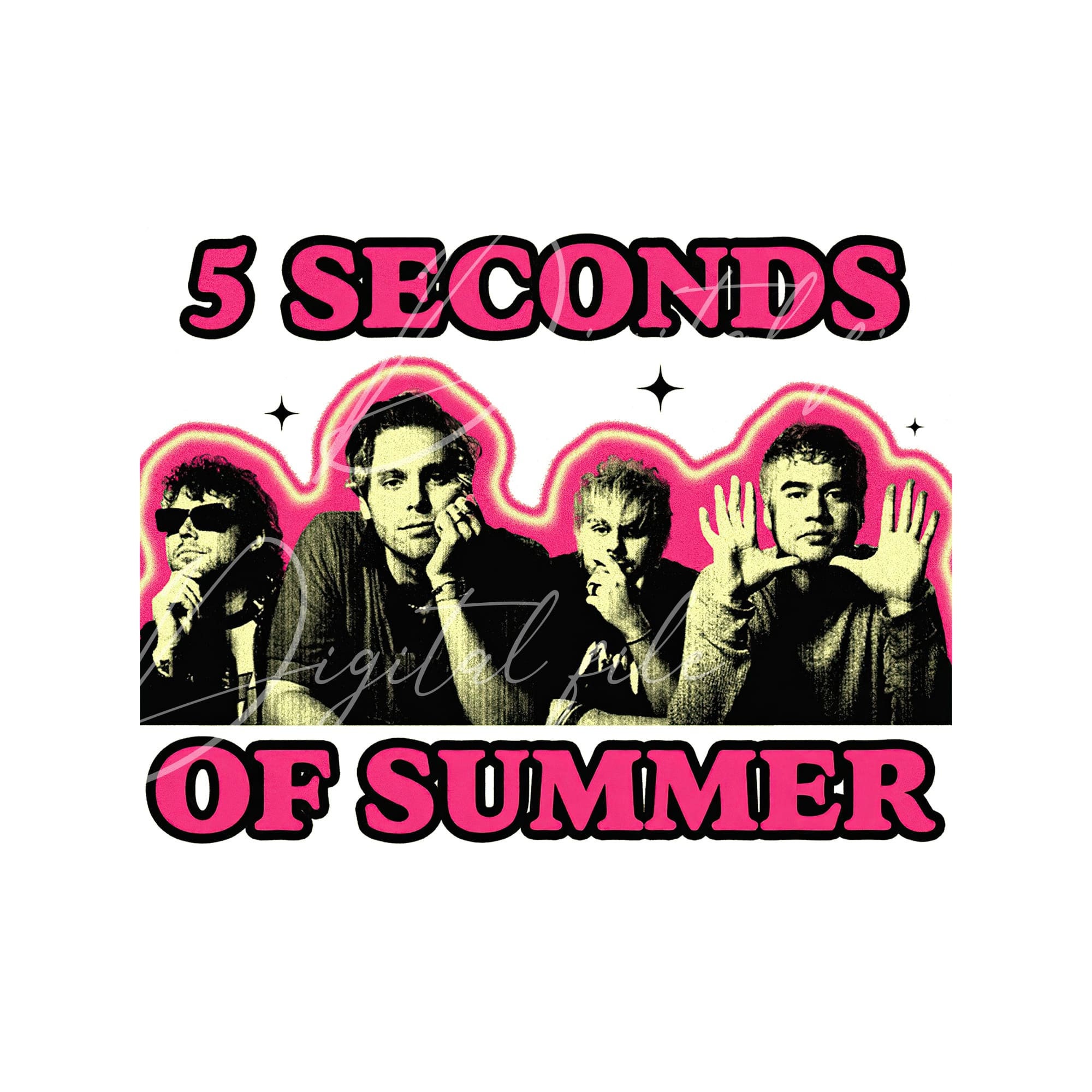 5sos Collage Tumblr Drawing