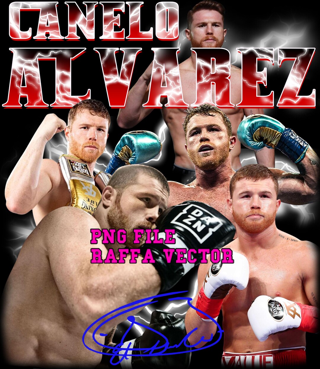 Canelo Alvarez Png Ready to Print, Printable Design, Artist, 90s, Rap ...