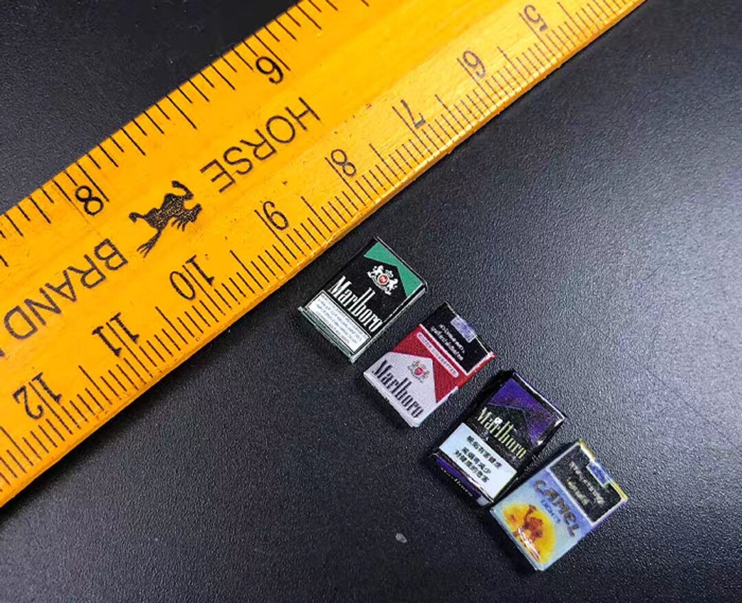 1/12 Scale Miniature Smoke/cigarettes Set for Popular Fashion Doll ...