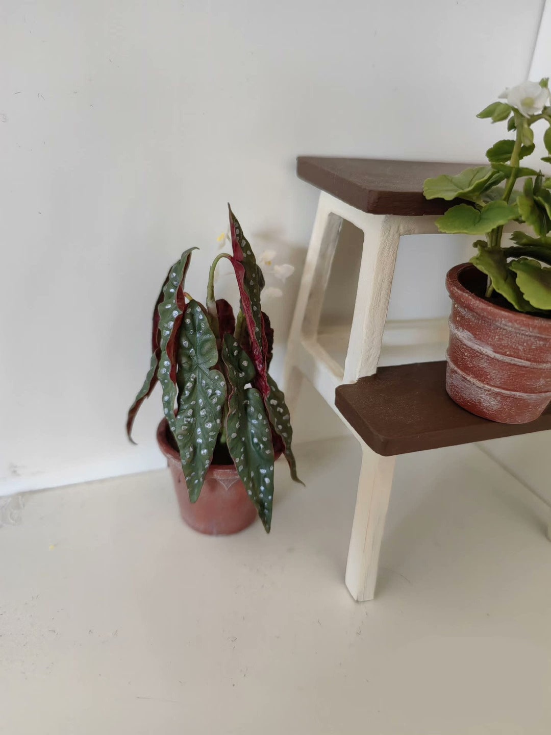 1/6 Scale Miniature Plant /clay Handmade Realistic Plant/dollhouse ...