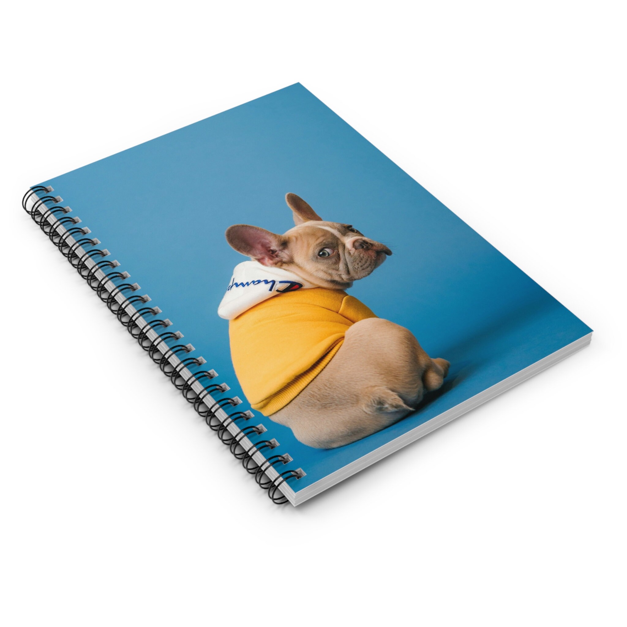 French Bulldog Spiral Notebook, Dog Edition, Great for Note Taking, To ...