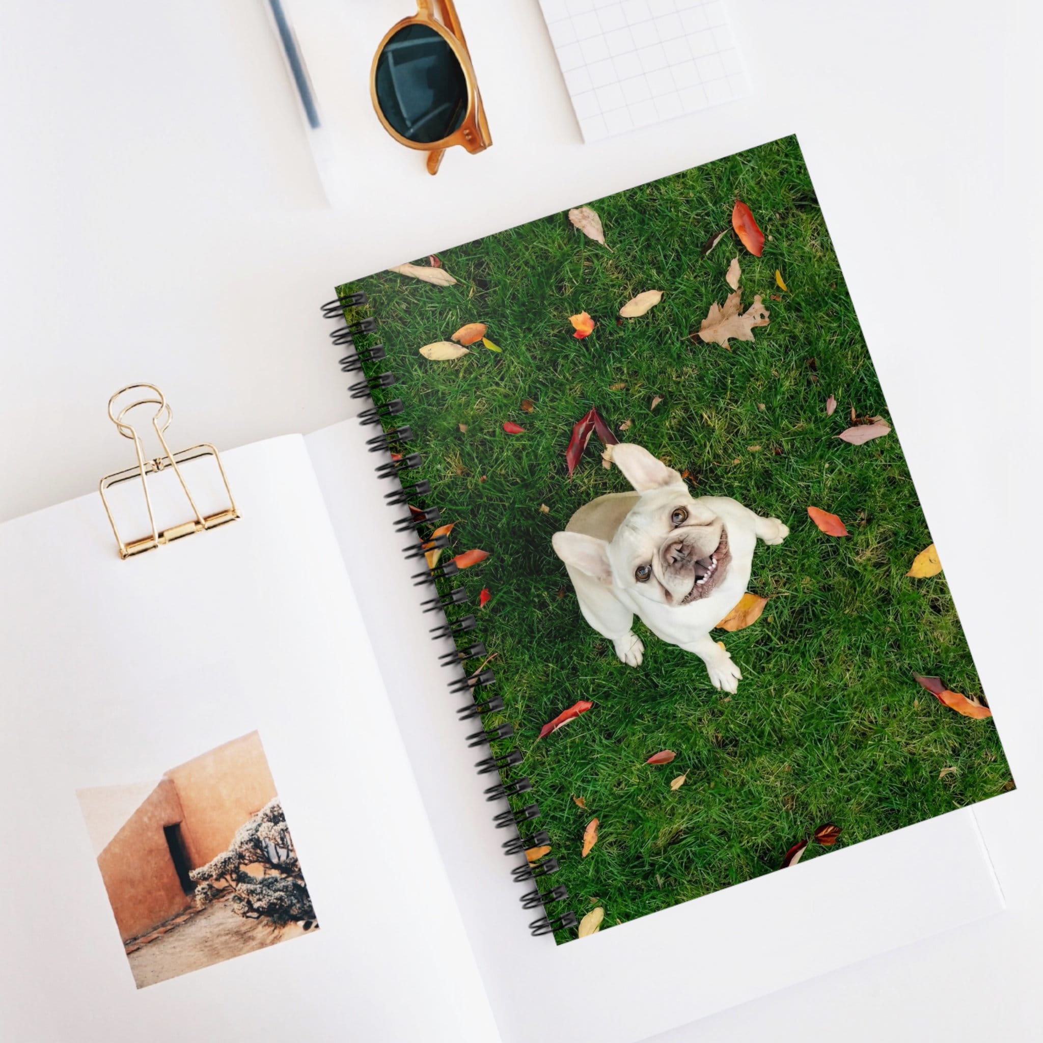 French Bulldog Spiral Notebook, Dog Edition, Great for Note Taking, To ...