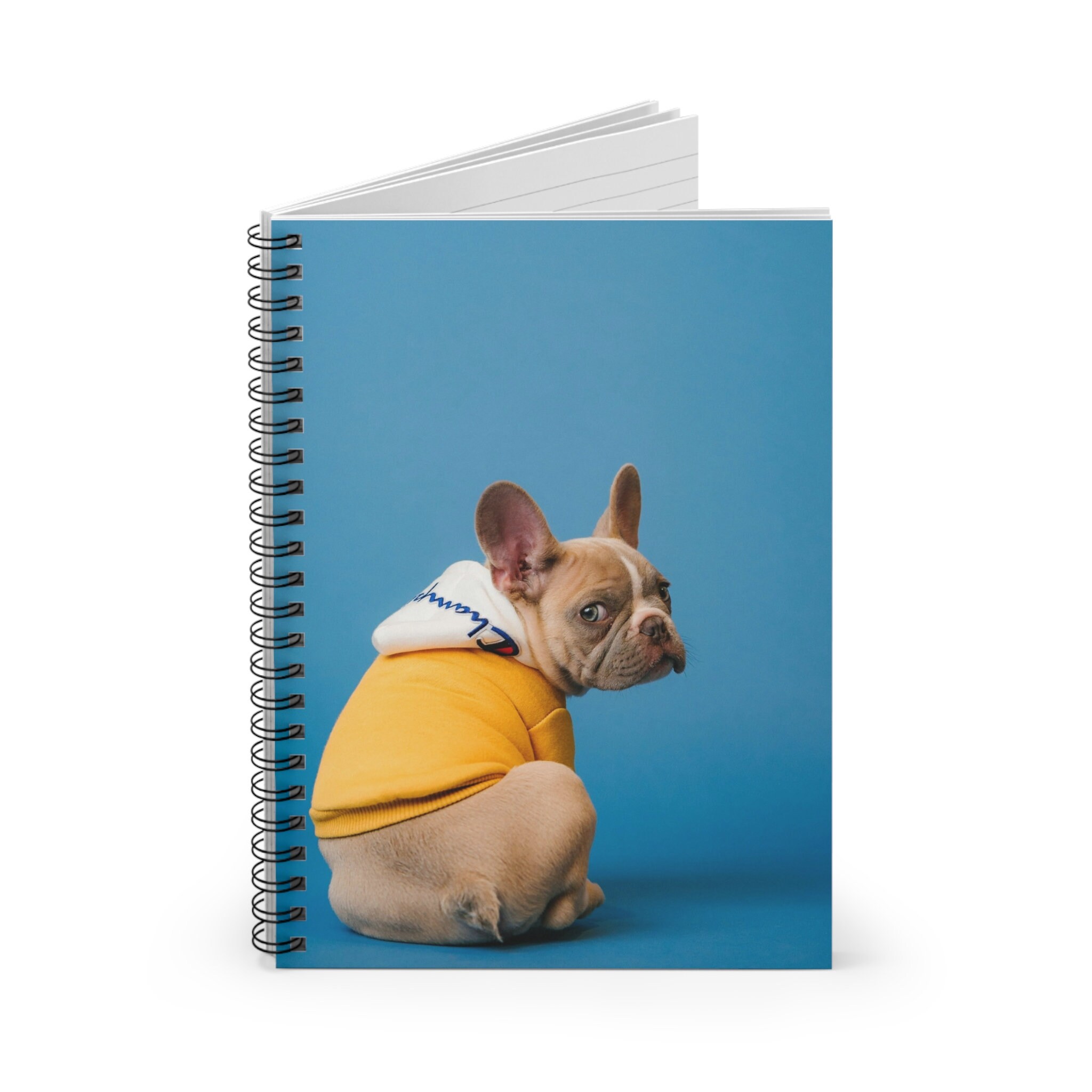 French Bulldog Spiral Notebook, Dog Edition, Great for Note Taking, To ...