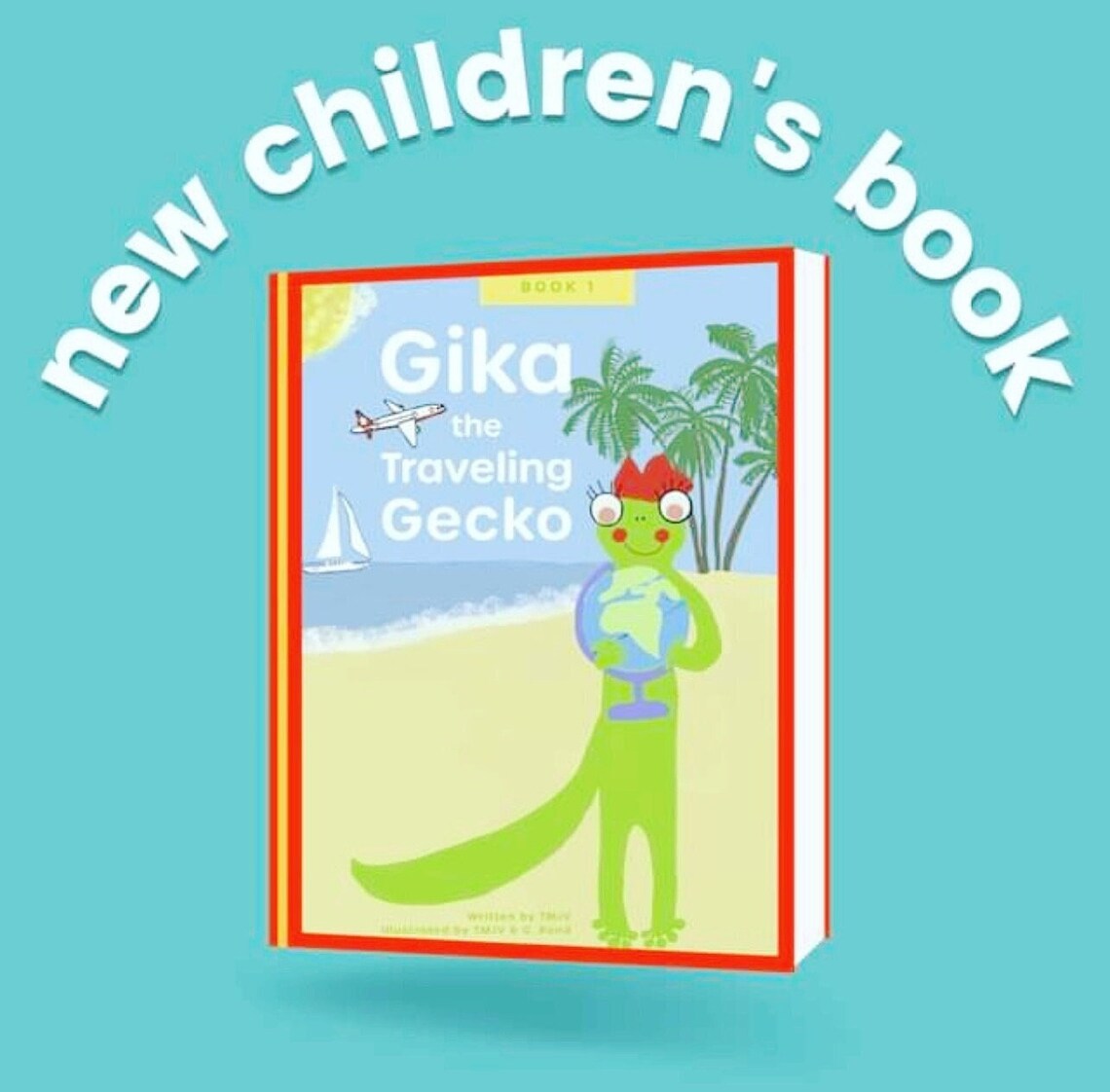Gika the Traveling Gecko Book I - Etsy