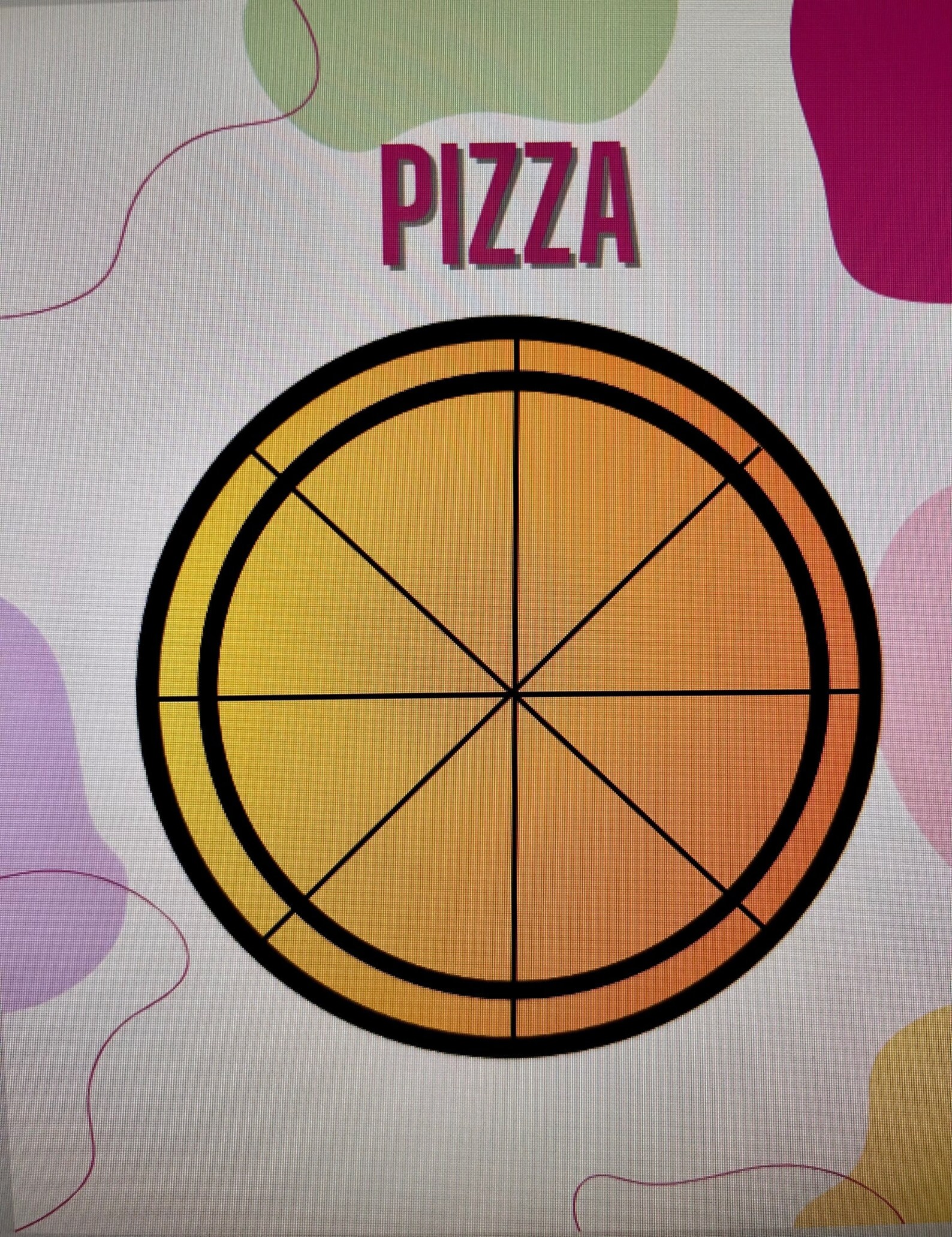 Pizza Playdough Mat - Etsy