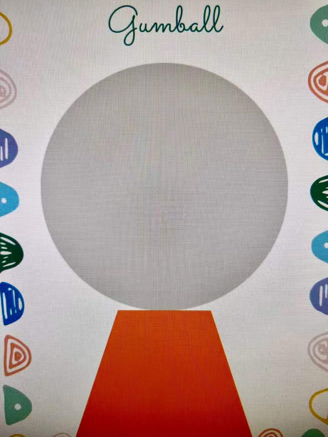 Gumball Playdough Mats - Etsy