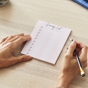 Grocery List Pink Digital Download - Etsy