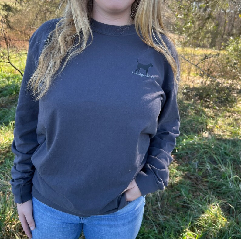 Southern Hunting Dog Comfort Colors Long Sleeve - Etsy