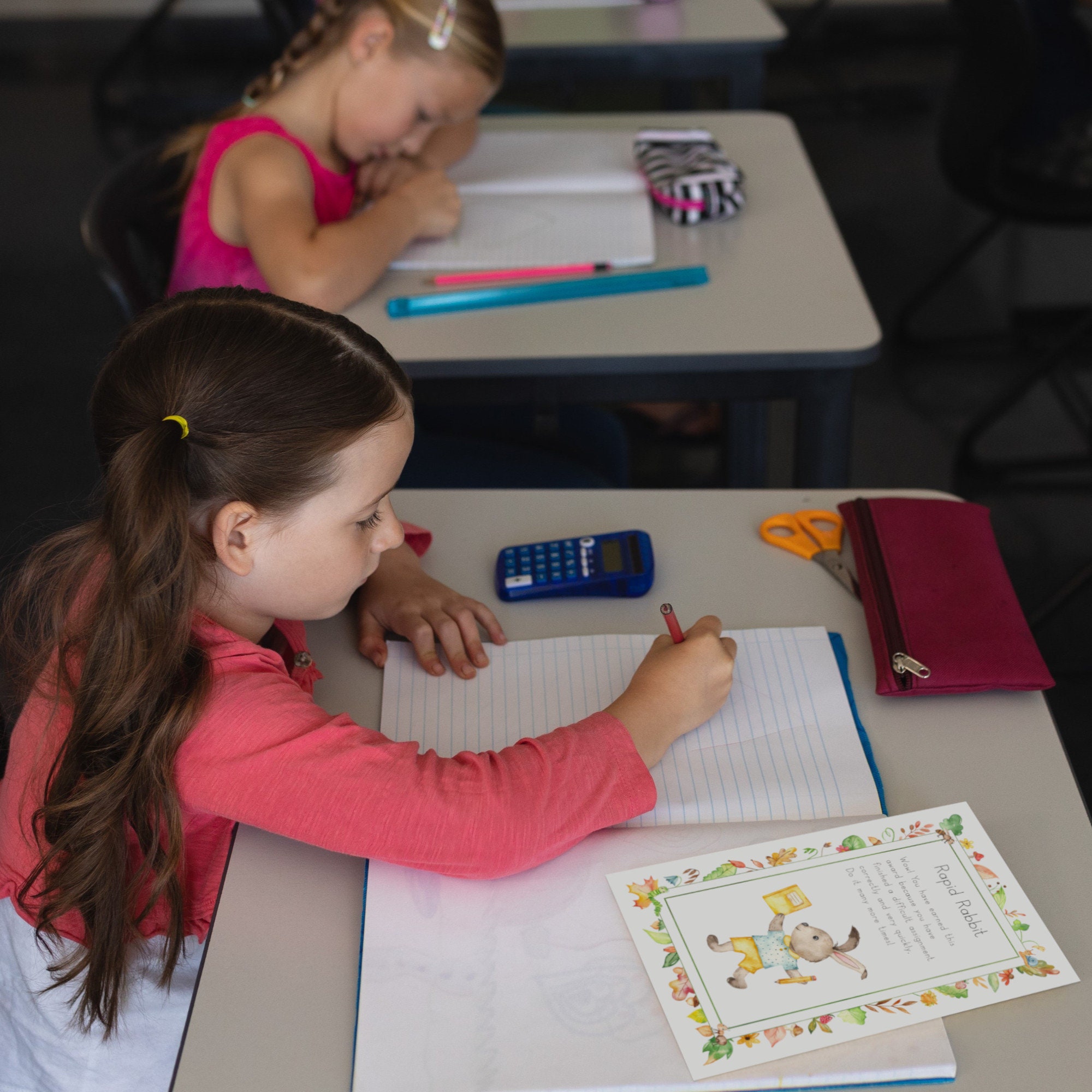 12 Classroom Behavior Praise Cards, Kindergarten and Elementary Student ...