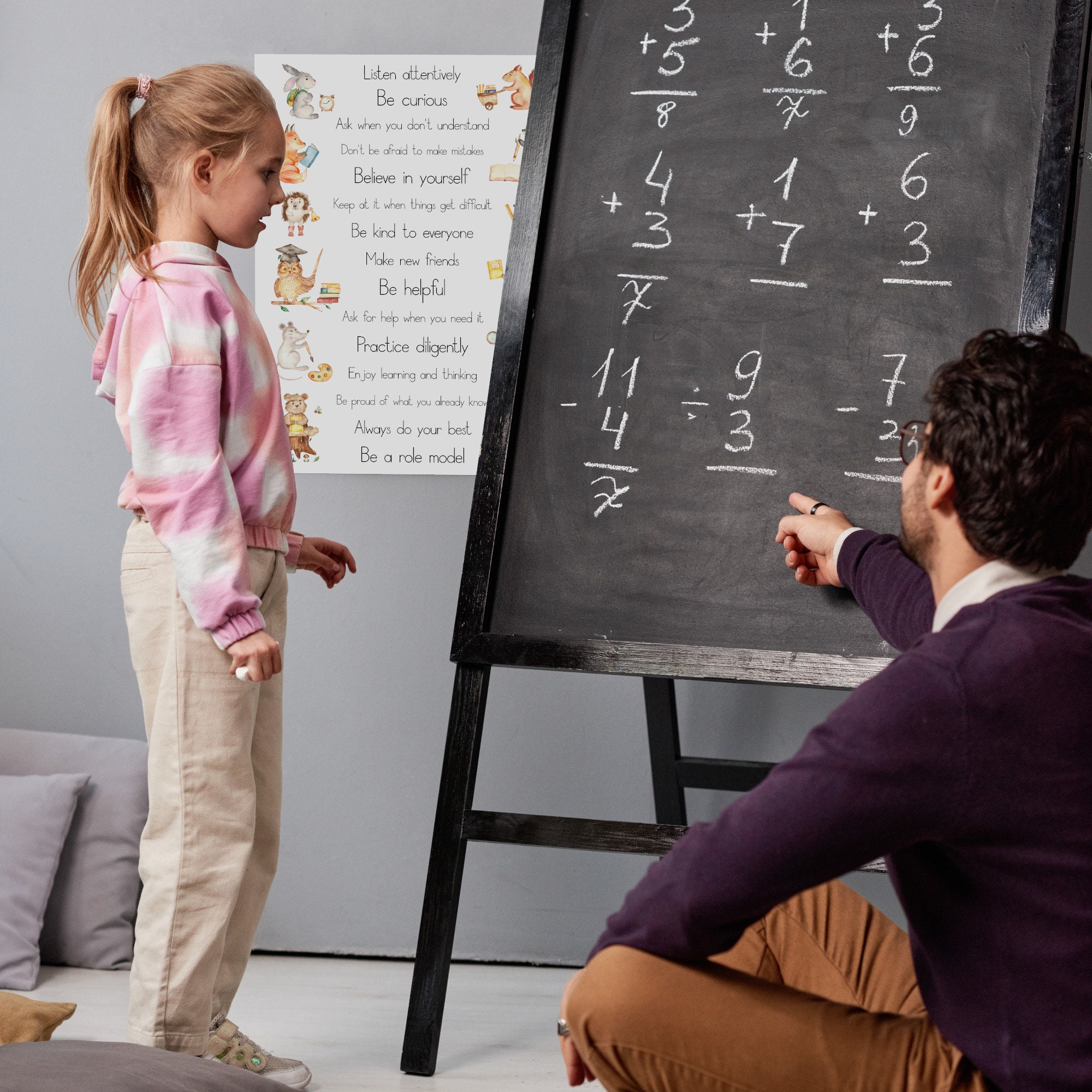 Elementary Classroom Rules Expectations Wall Art Poster - Etsy