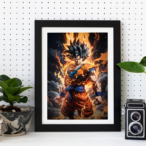 Dragonball Z Wall Art - Etsy
