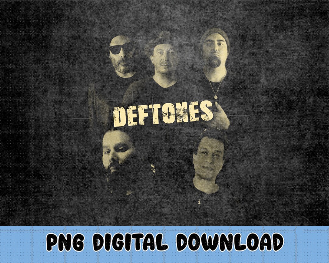 Deftones PNG Deftones T Shirt Design. PNG Digital 4500x5100 - Etsy