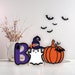 Halloween Ghost Sign,halloween Front Door Decor,ghost Pumpkin Boo ...