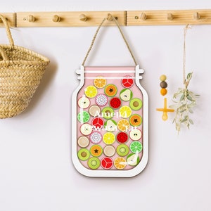 Fruit Tokens Reward Jar Positive Behavior Classroom Management Tools ...