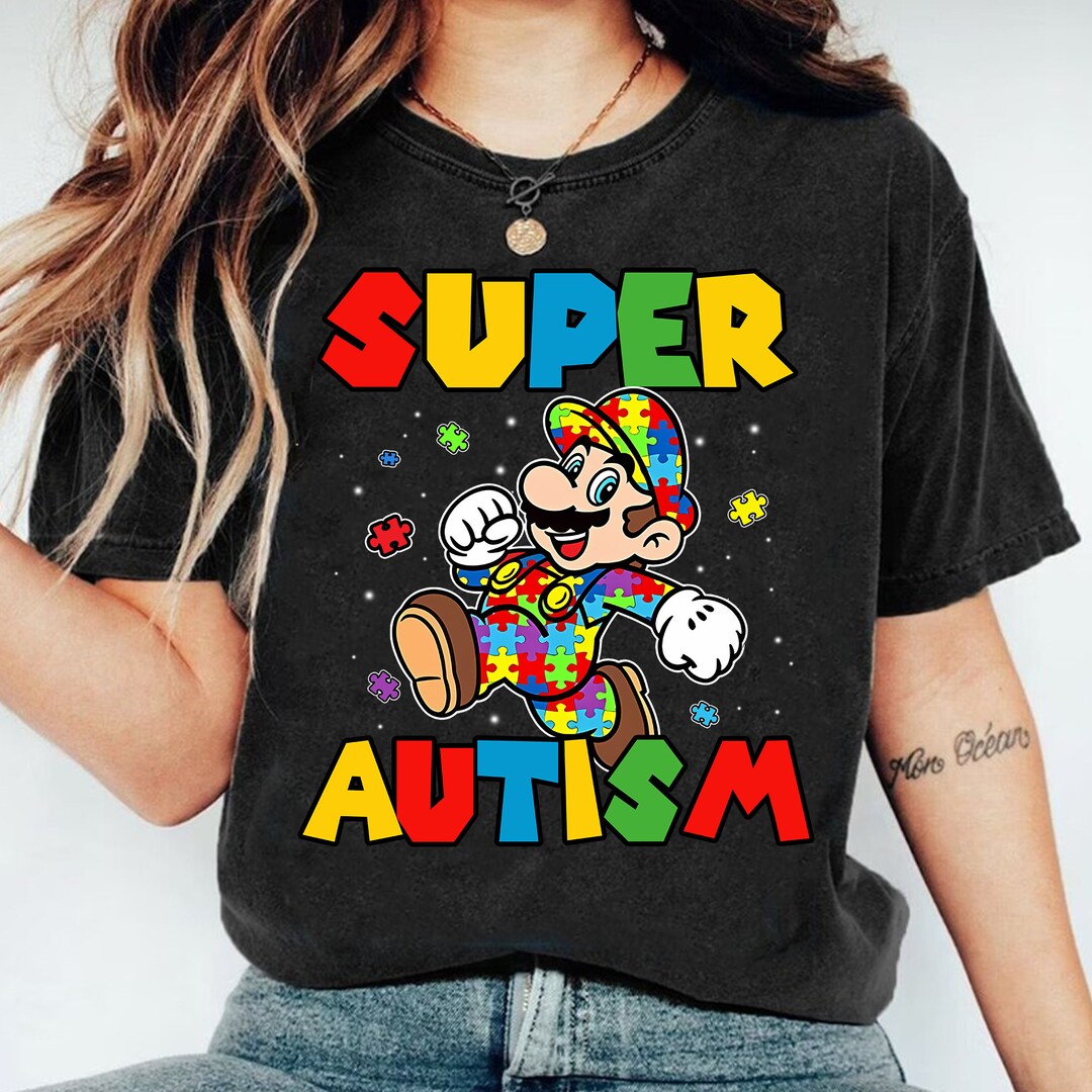 Super Autism Png, Super Autism Boy Png, Autism PNG for Tee, Autism ...