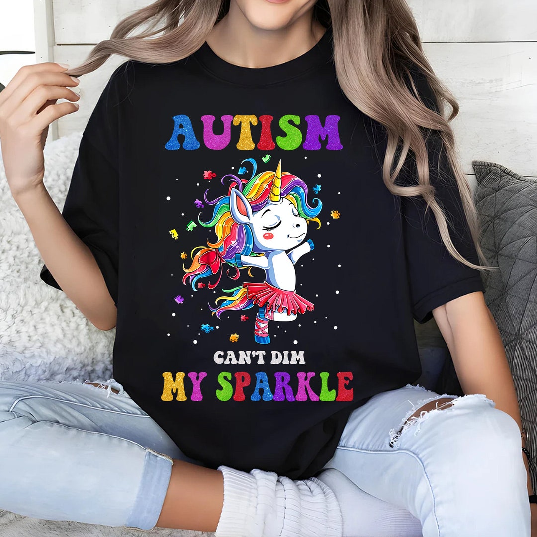 Autism Can't Dim My Sparkle Png, Autism Awareness Png, Autism Quote Png ...