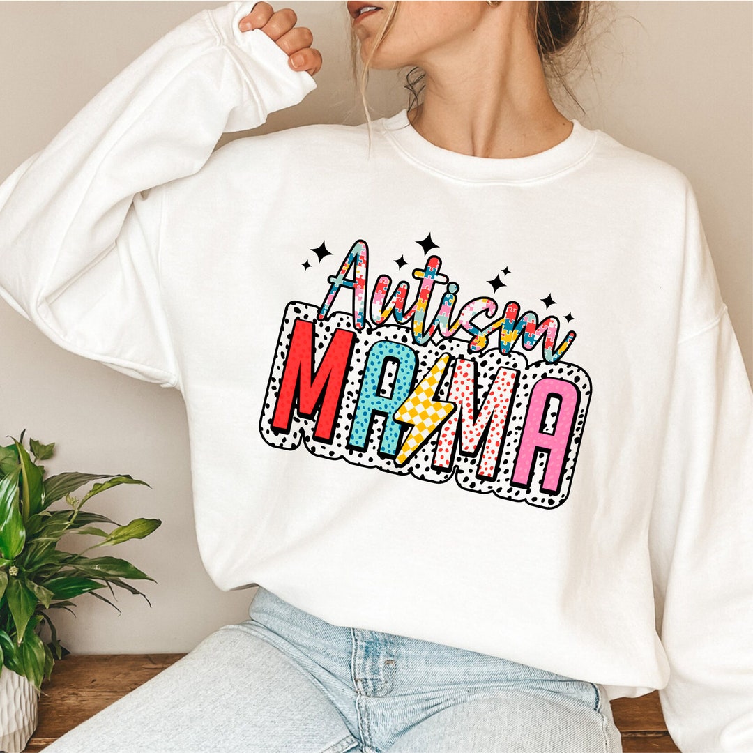 Autism Mama Lightning Bolt Png, Autism Design Png, Autism Acceptand ...