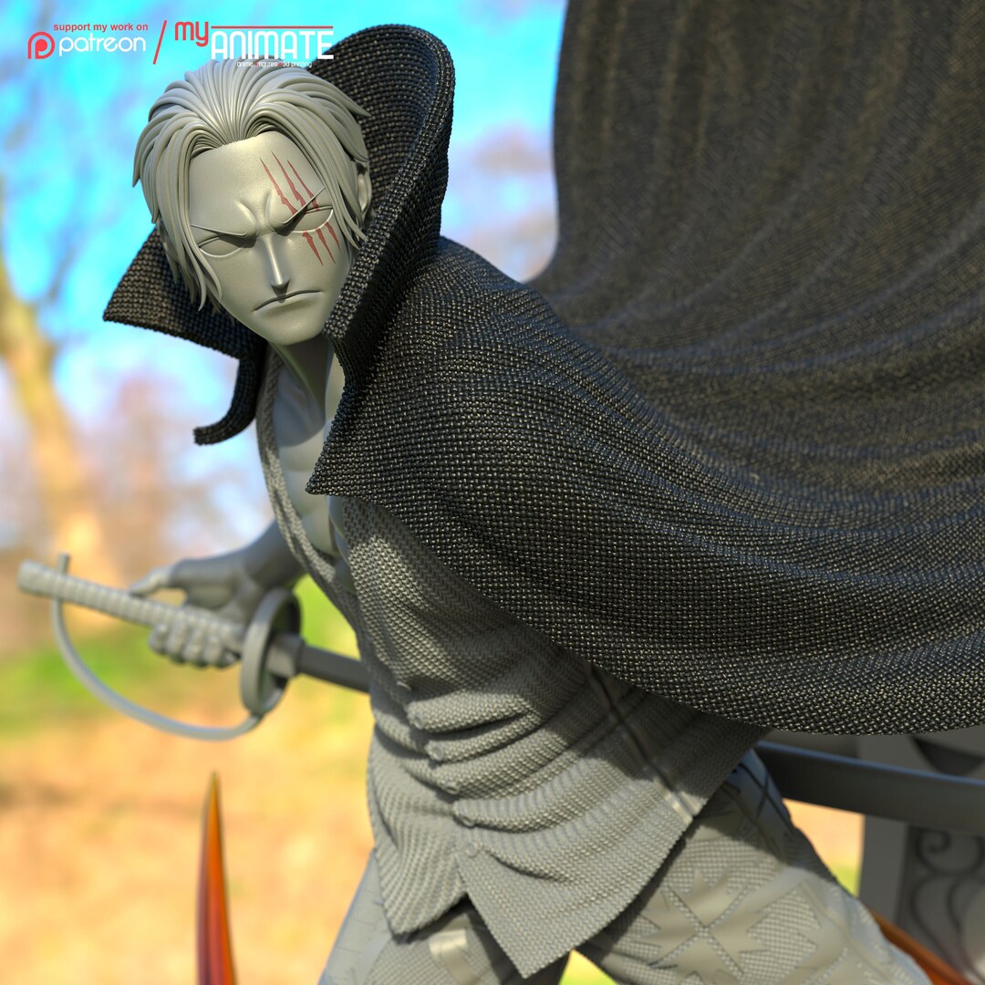 Shanks STL- Buy From the Real Creator - 3D Printable Figure / Digital ...