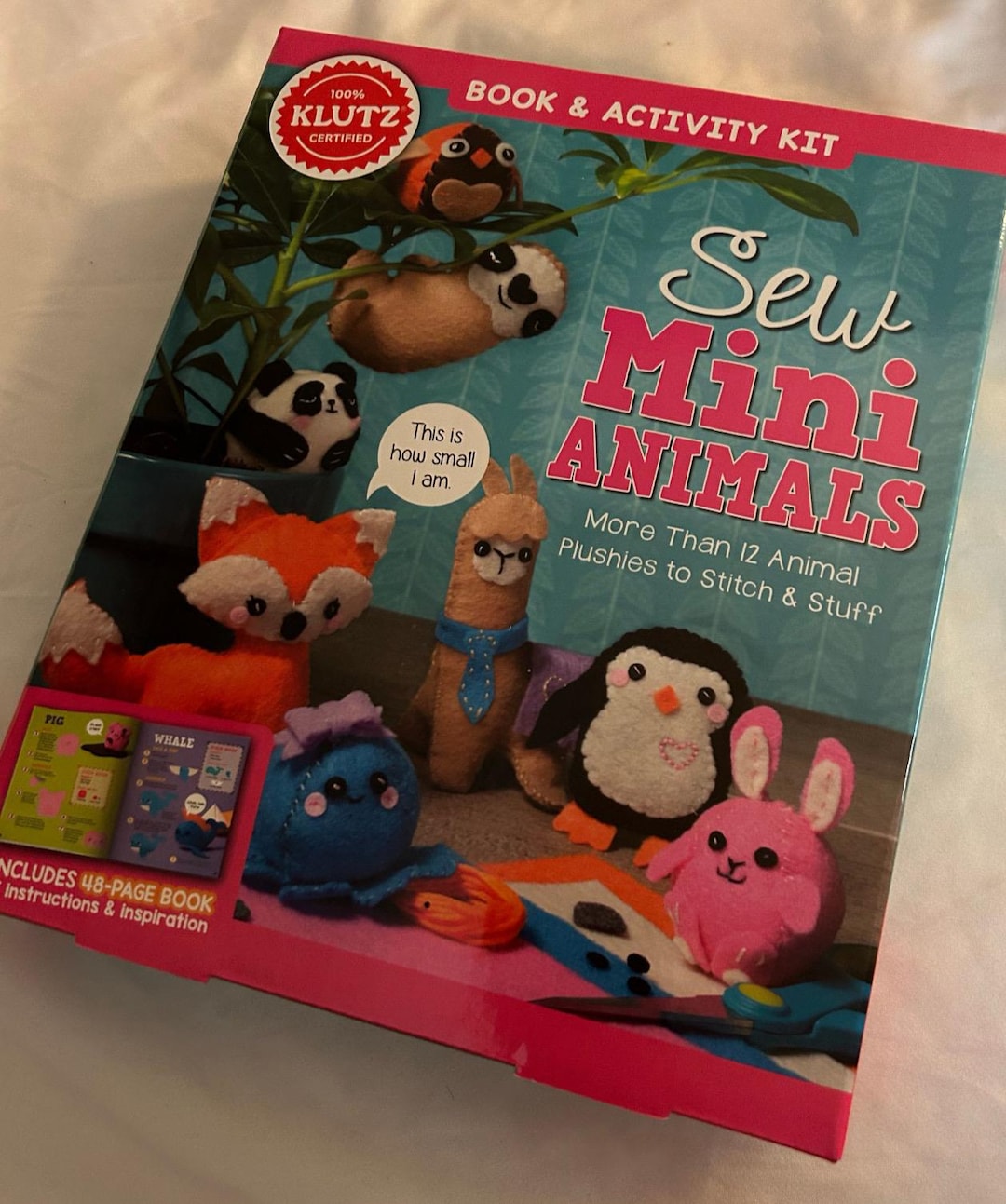 Sew Mini Animals klutz Craft Kit - Etsy