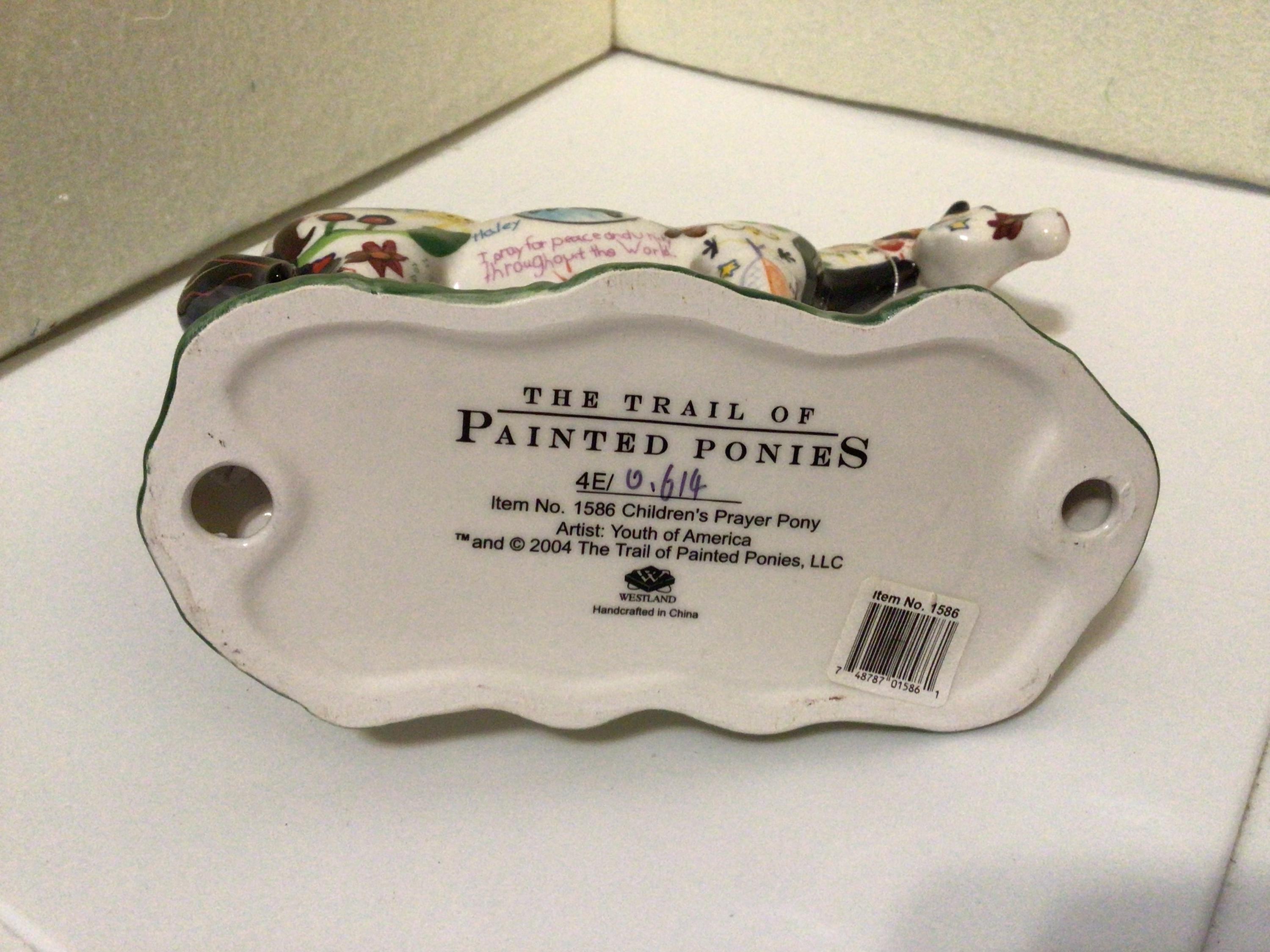 Children’s Pray Pony, Trail of Painted Ponies 2004. Horse Figurine 1586 ...