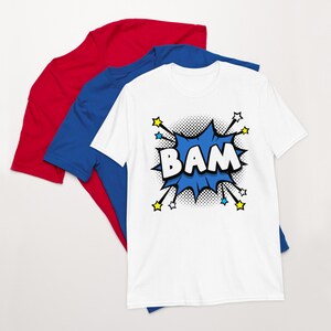 Bam Pop Art Comic Speech Bubbles - Etsy
